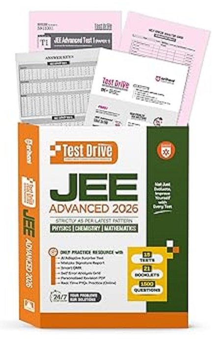 Arihant JEE Advanced 2026 Test Drive | Physics, Chemistry & Maths ...