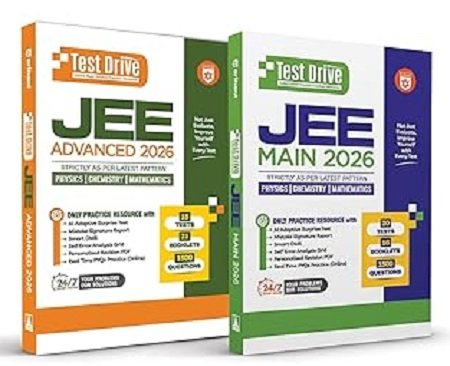 Arihant Test Drive JEE Main & Advanced Physics, Chemistry & Maths Combo ...